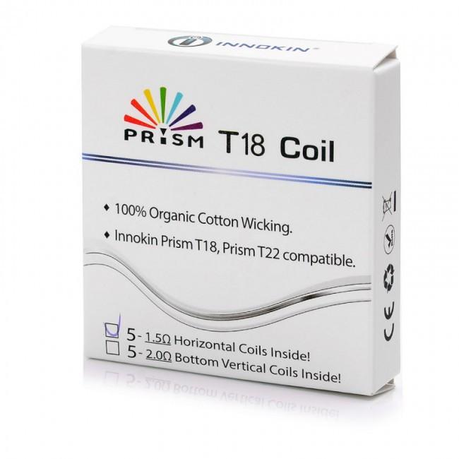 Innokin Prism T18 Coils 1.5ohm (5 Pack) — New Leaf Vapor Co